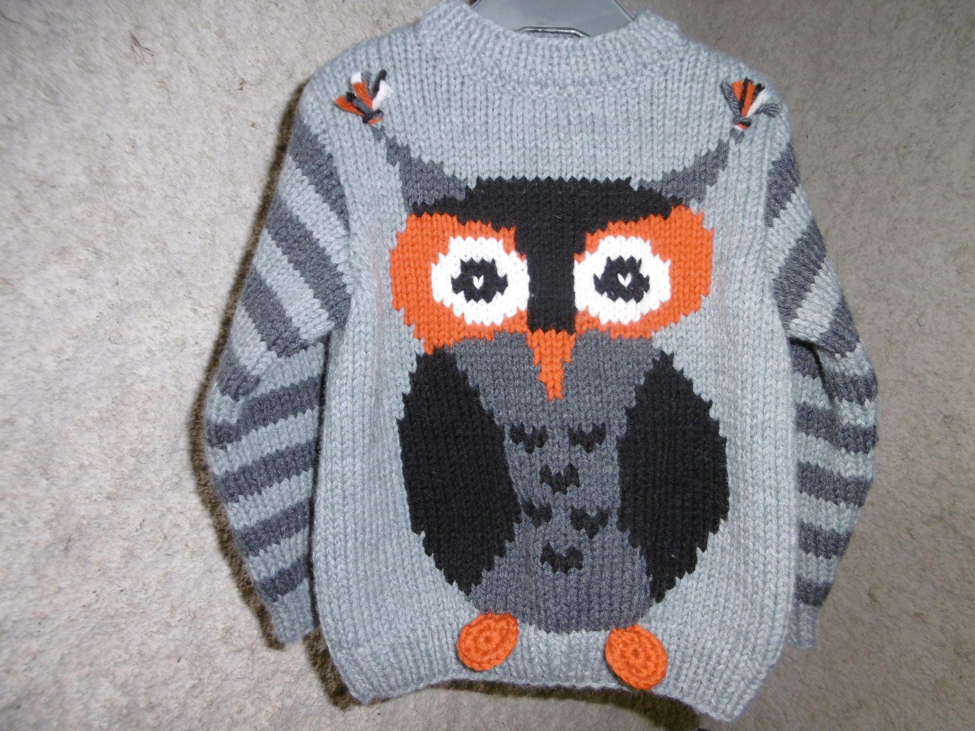 Owl Sweater Pattern