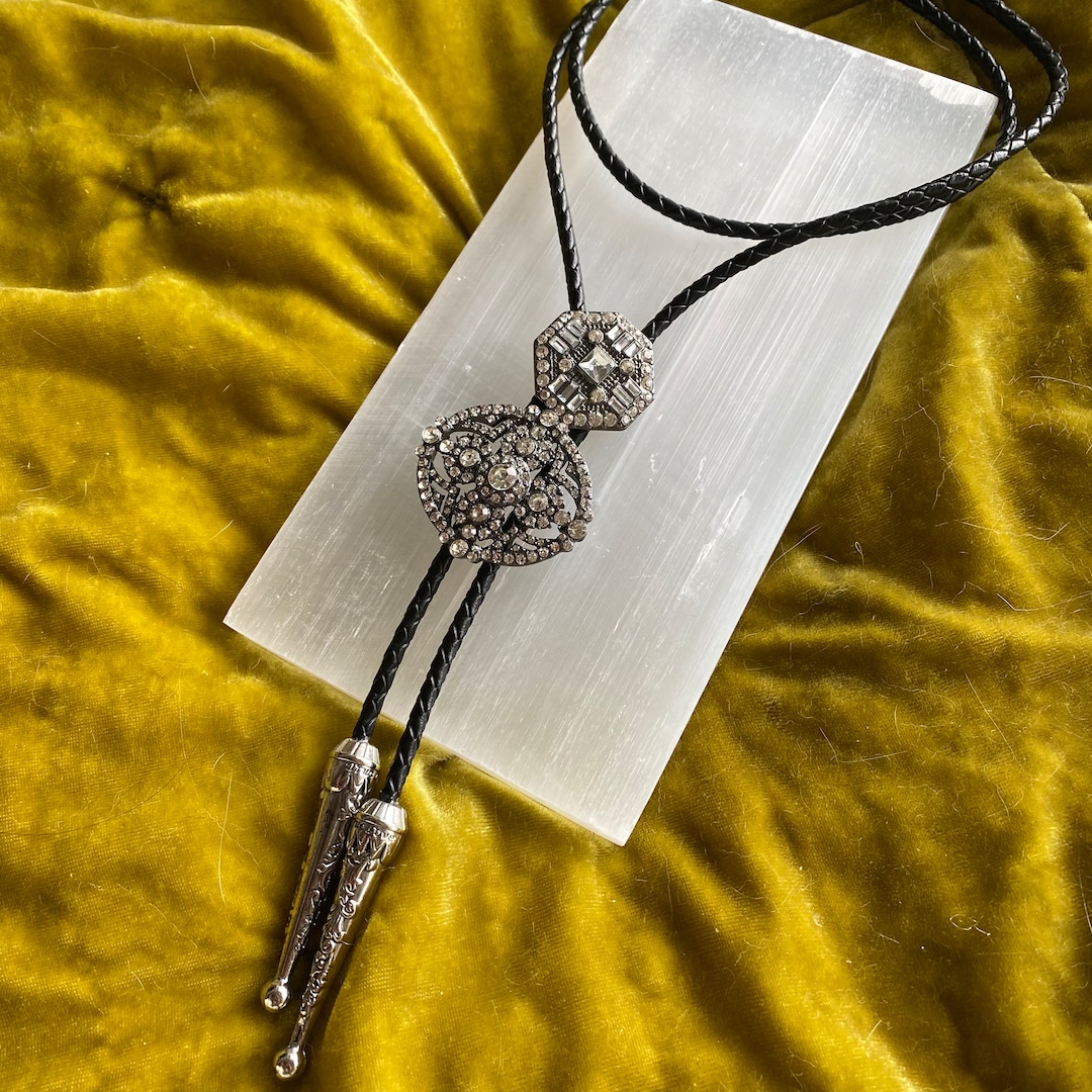 Rhinestone Bolo as Seen on Lainey Wilson / Bolo/ Western Jewelry / Bolo ...