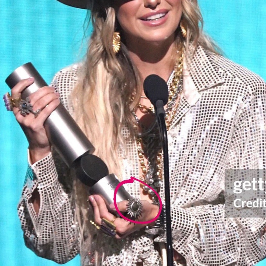 Labradorite Abstract Ring as Seen on Lainey Wilson / Labradorite Ring ...