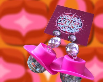 THE ORIGINAL Disco Space Cowgirl ™ Keychain / Nash Bash - Etsy