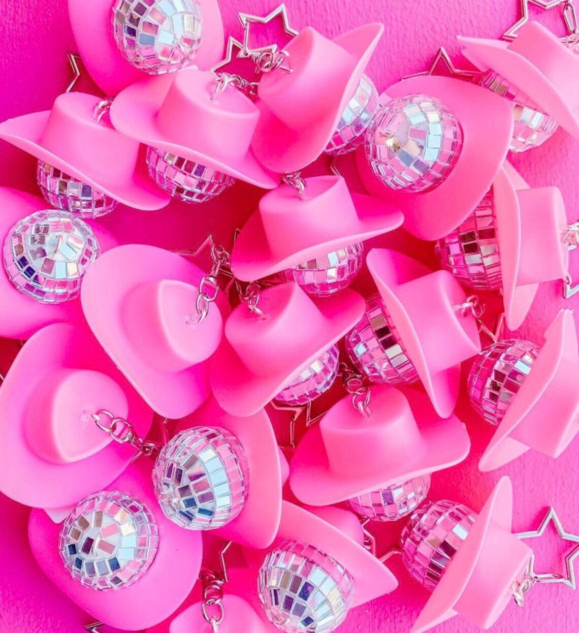 THE ORIGINAL Disco Space Cowgirl ™ Keychain / Nash Bash - Etsy