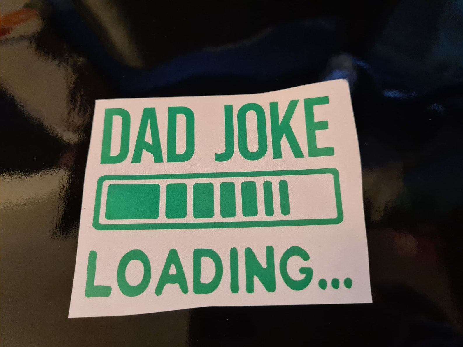 Dad Joke Loading VINYL DECALS Stickers Fathers Day Gift Diy - Etsy