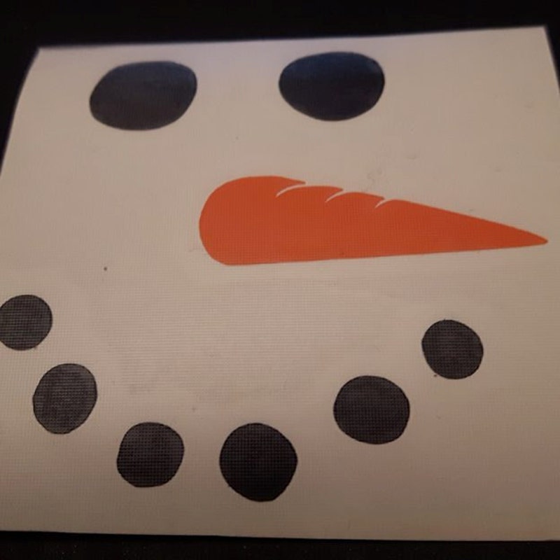 Button Snowman - Etsy
