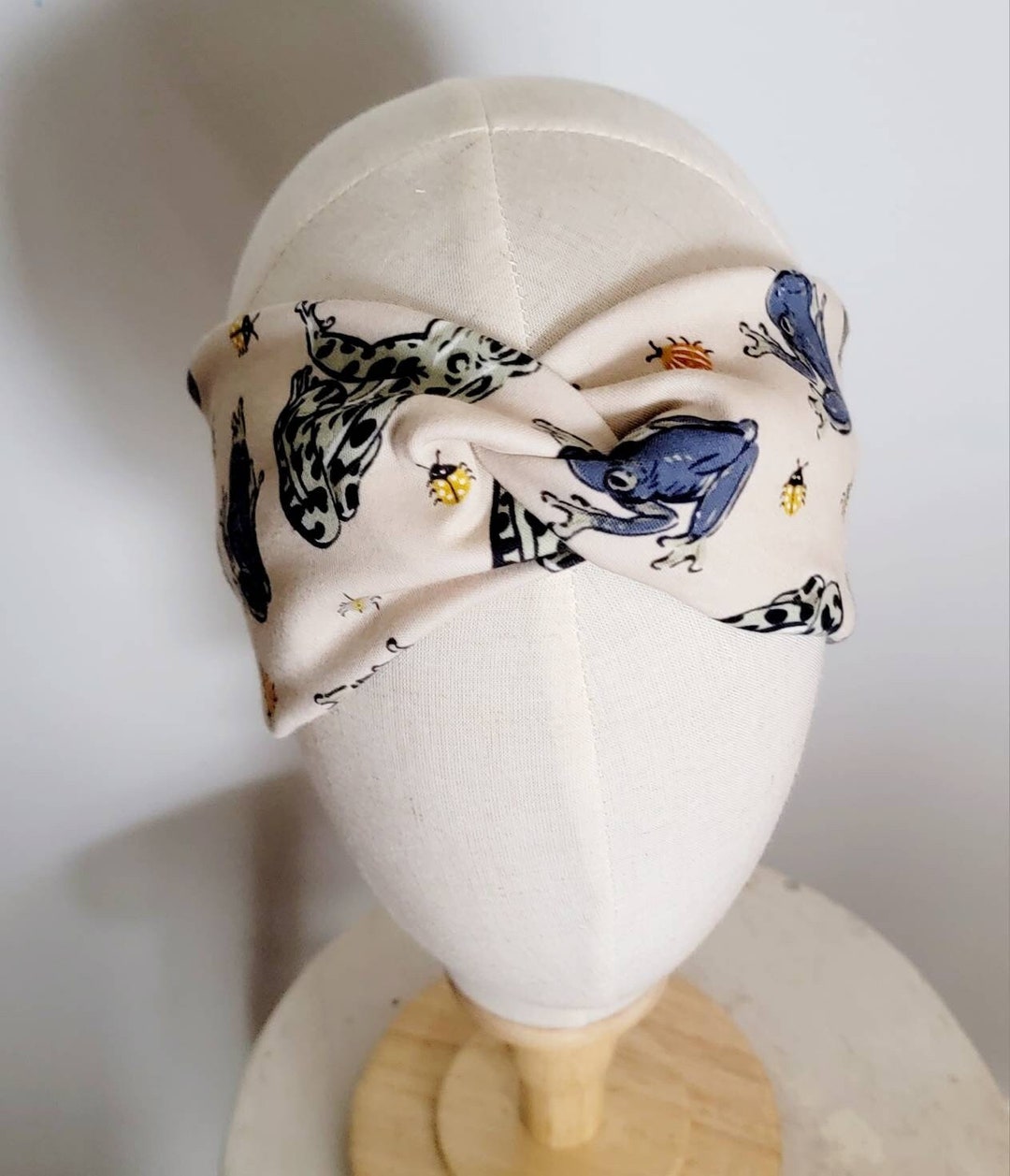 Frog Amphibian Twist Head Wrap - Headwrap - Headband - Insect - Toad ...