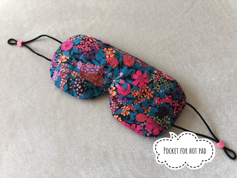 NEW IN: Liberty Cotton Sleeping Masks Lavender Heating Eye - Etsy UK