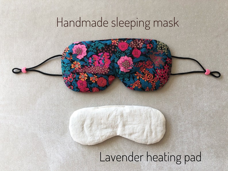 NEW IN: Liberty Cotton Sleeping Masks Lavender Heating Eye - Etsy UK