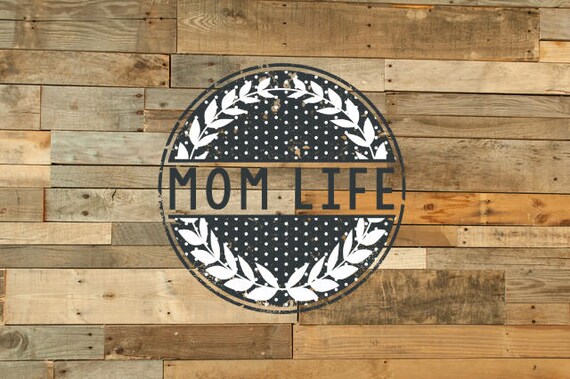 Mom Life Decal | Etsy