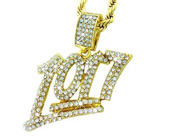 Diamond Chain With Pendant - Etsy