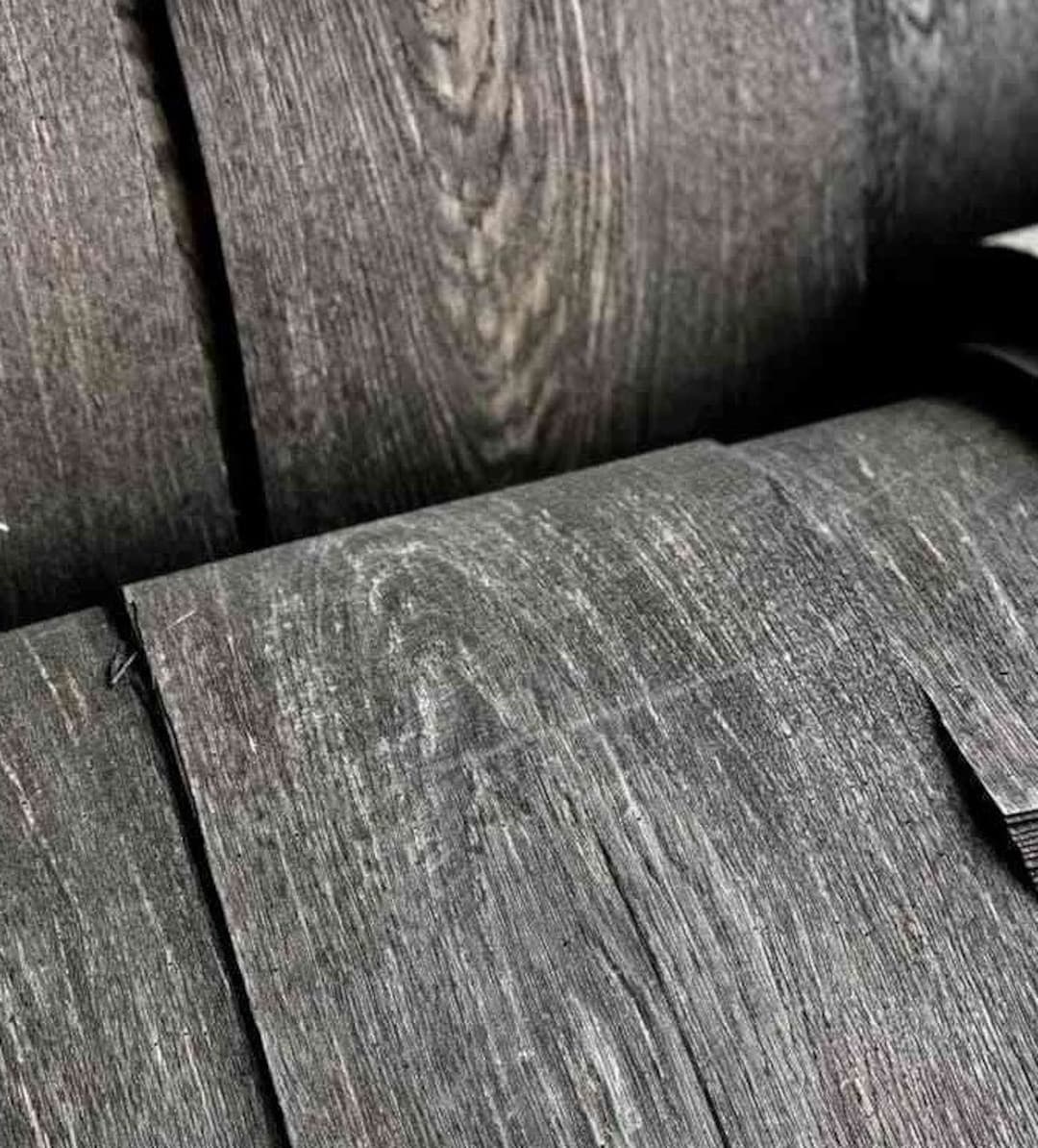 Natural Black Bog Oak Veneer – 2000 Mm × 150 Mm × 0.6 Mm – Price per Square Meter - Etsy