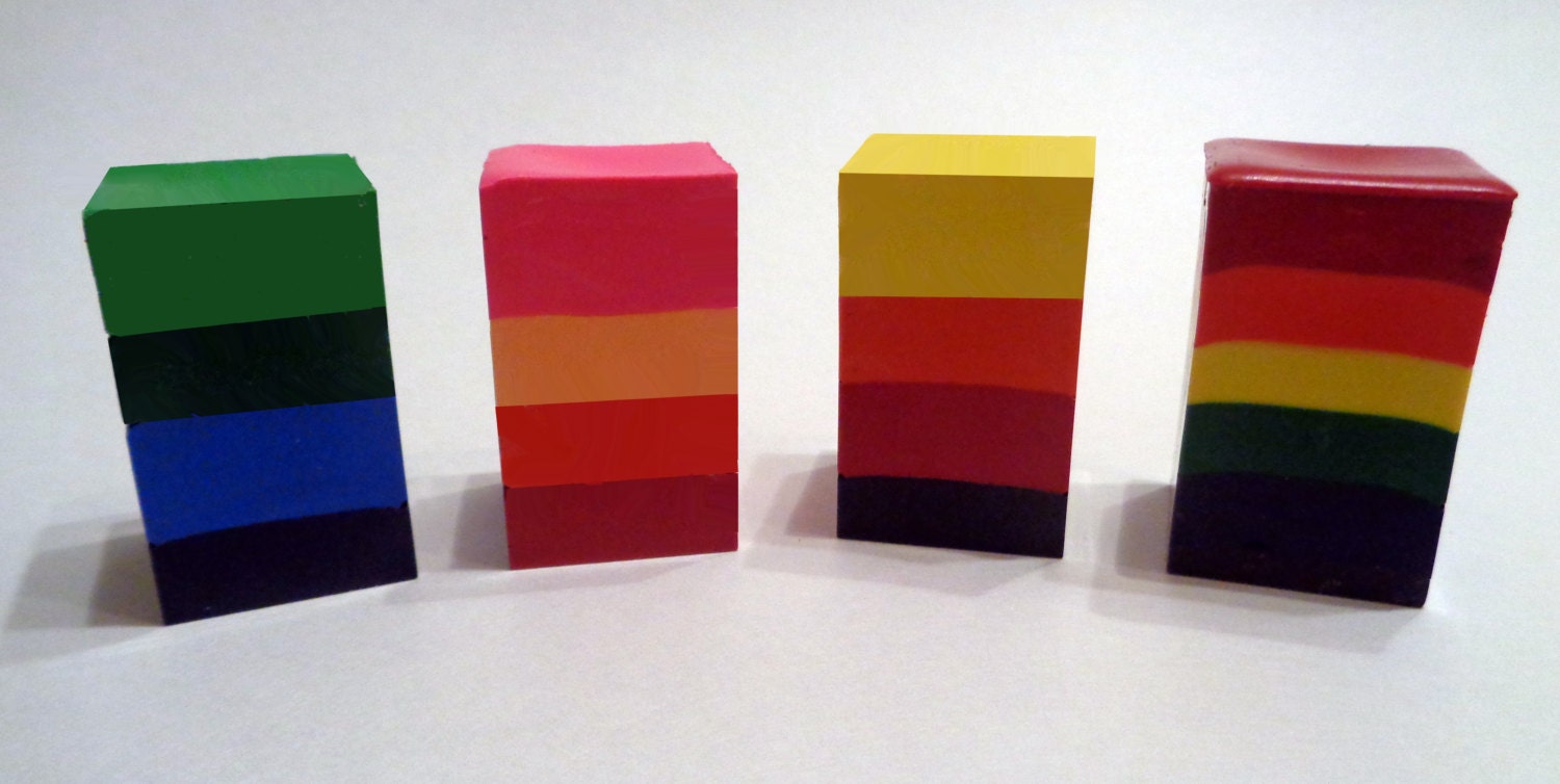 4-crayon Set [item #440] - Etsy