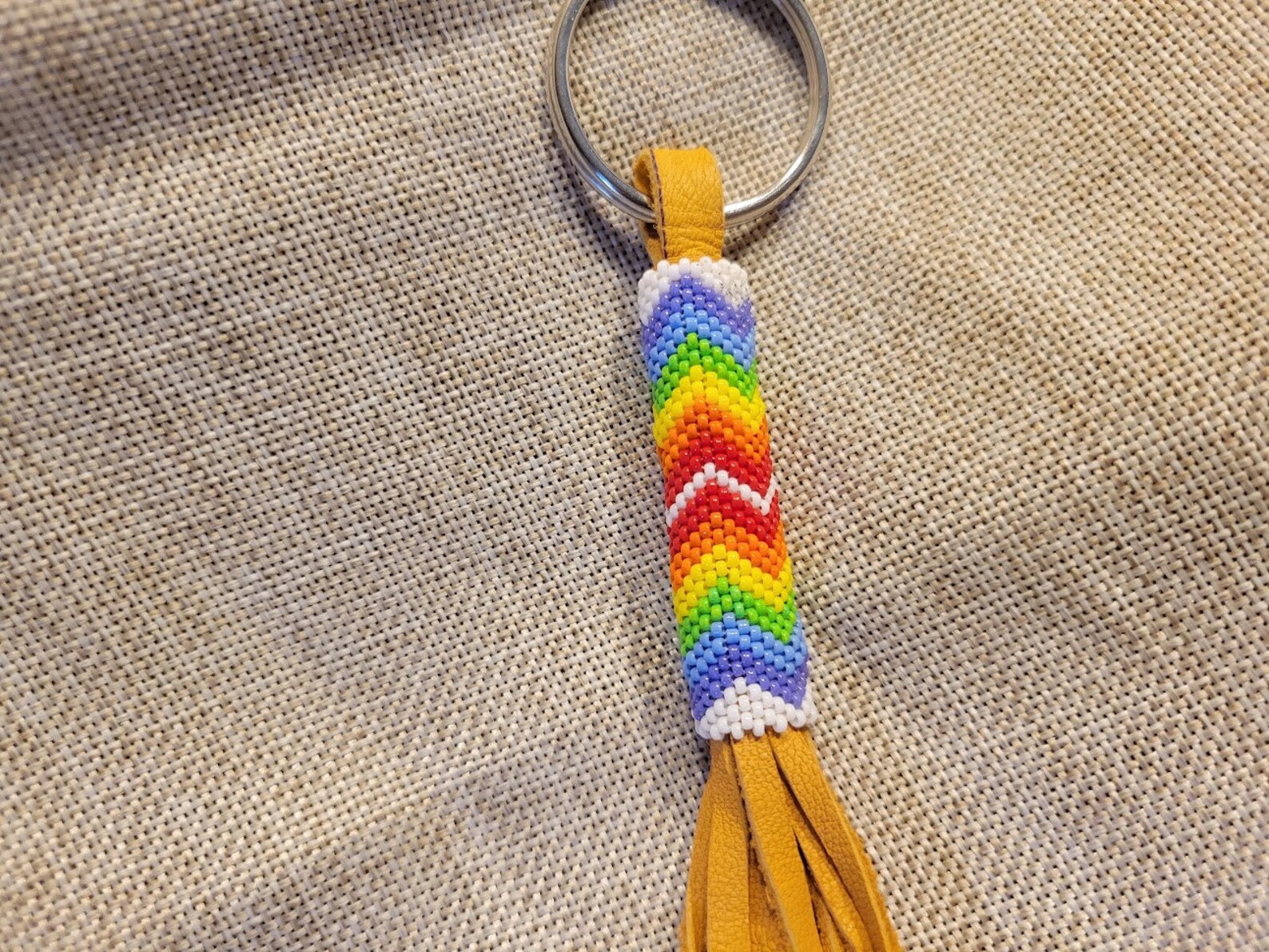 Beaded Keychains - Etsy