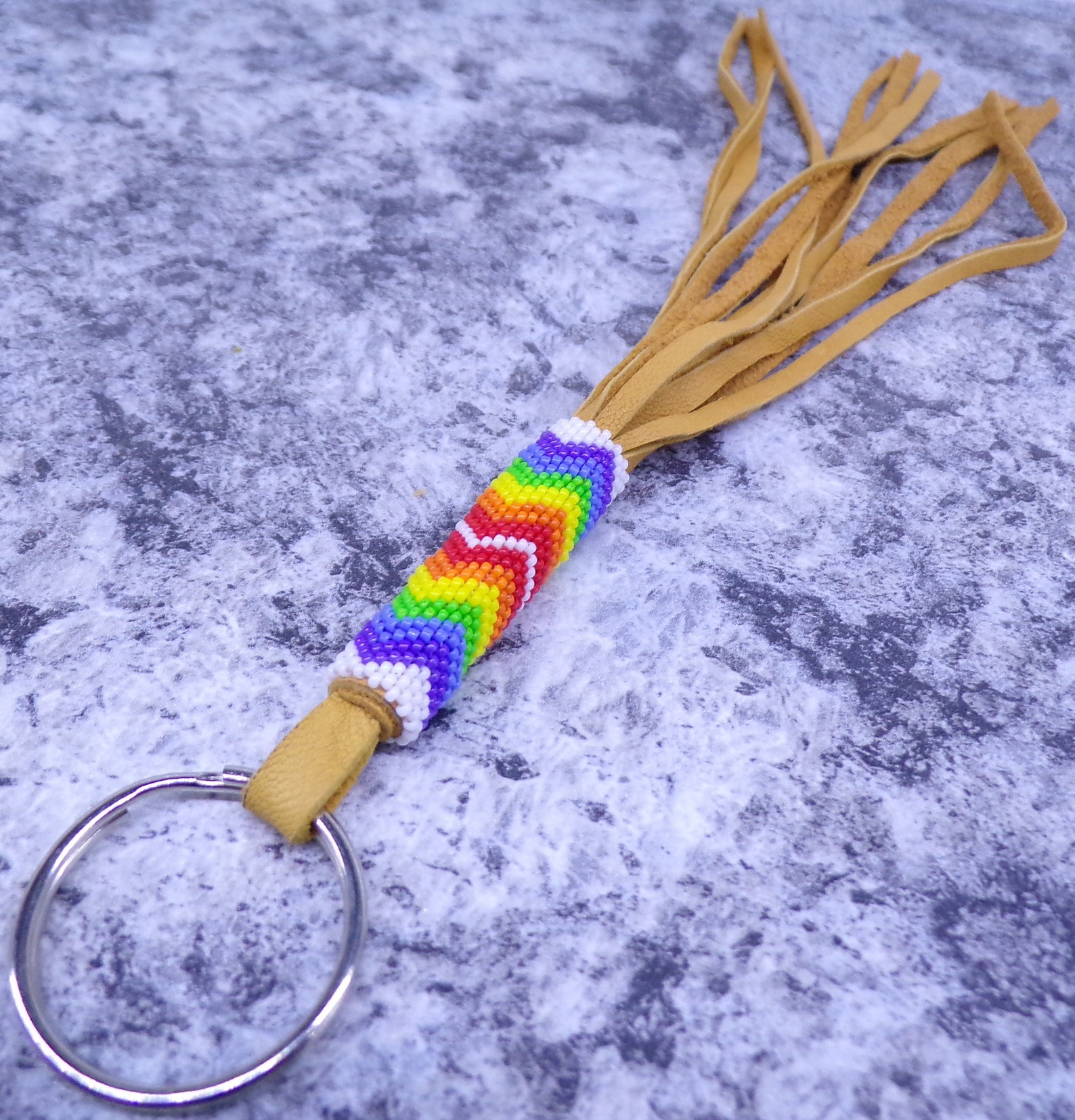 Beaded Keychains - Etsy