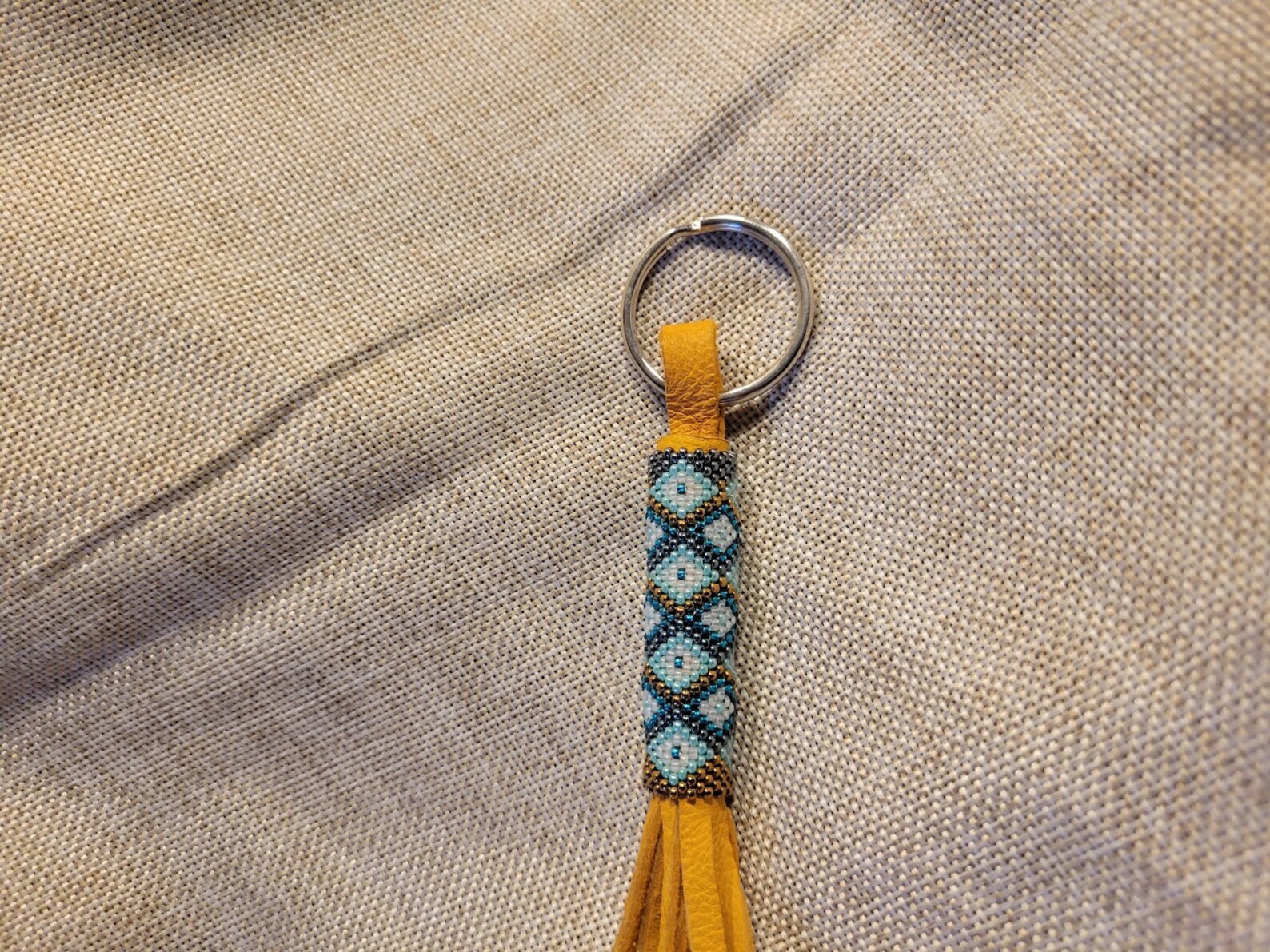 Beaded Keychains - Etsy
