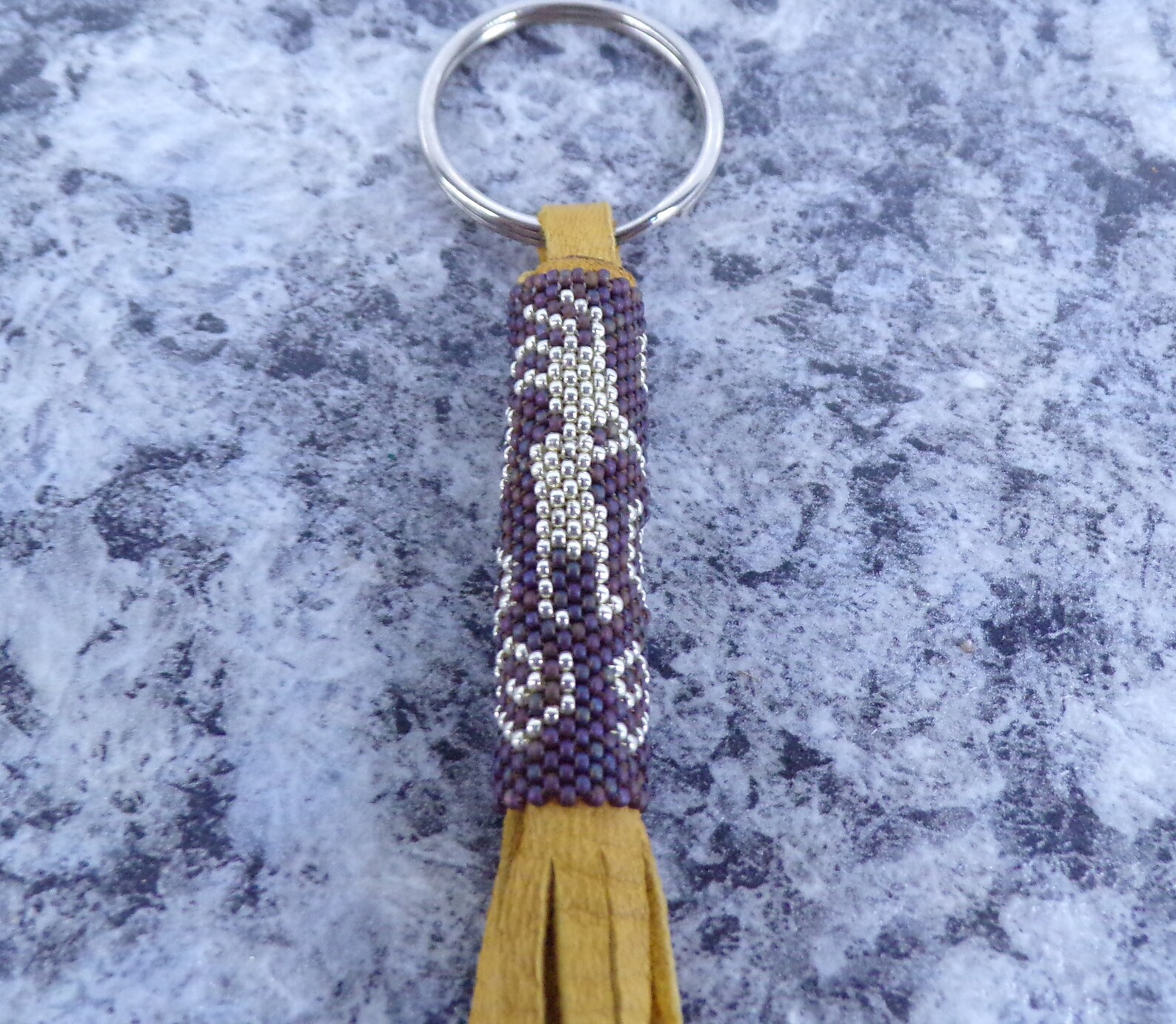 Beaded Keychains - Etsy