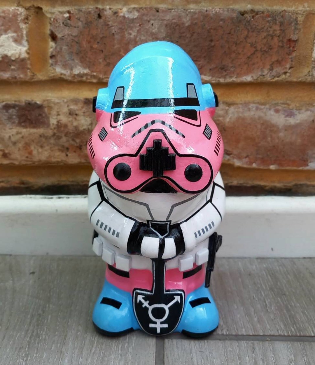 Trans Pride Style Stormtrooper Transgender Lgbtq Star Wars Custom Hand ...