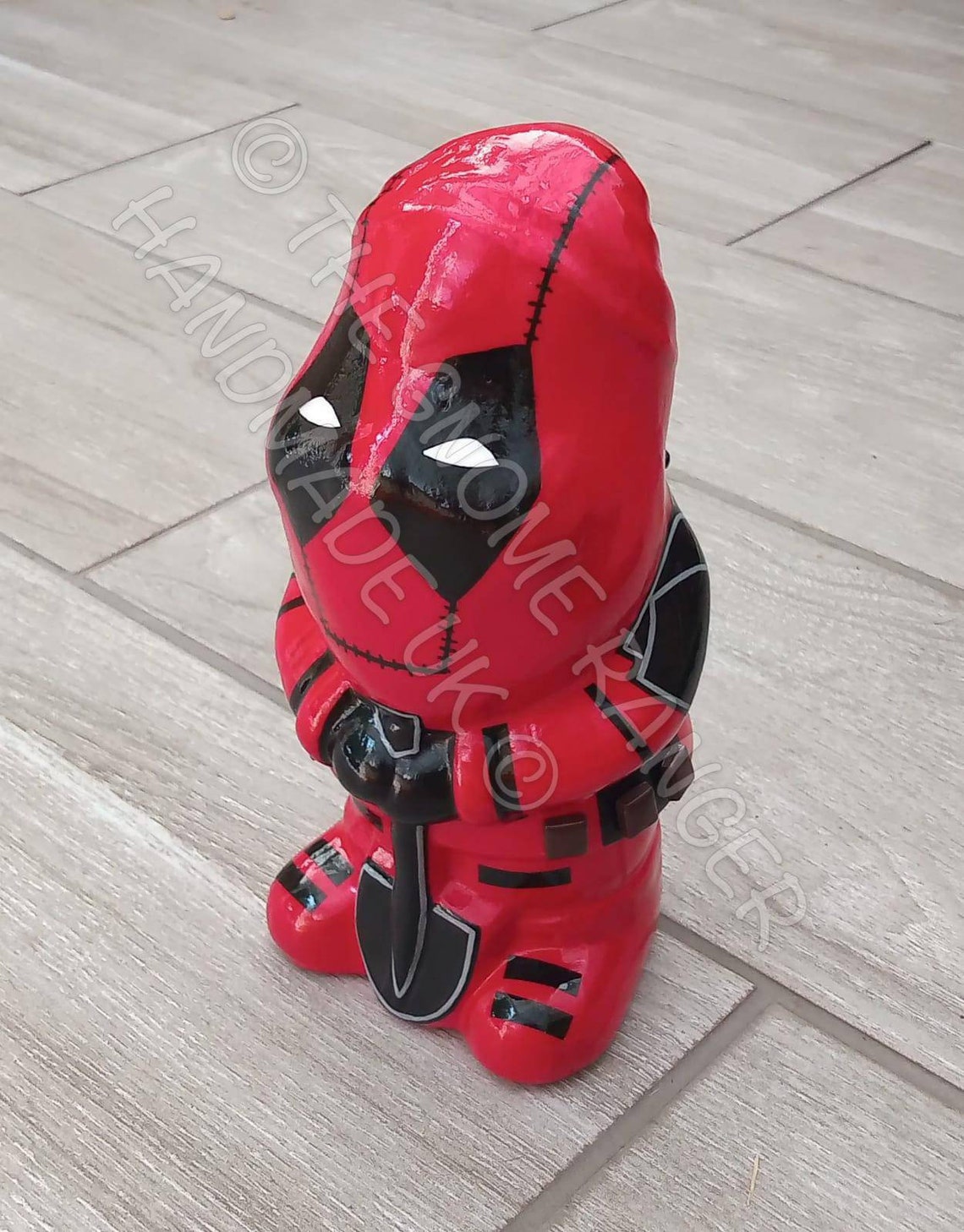 Custom Deadpool Style Marvel Superhero Unique Hand Painted - Etsy