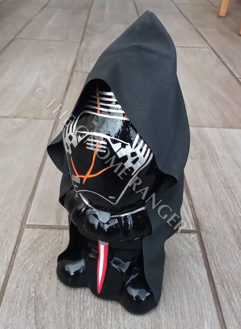Custom Kylo Ren Style Star Wars Unique Hand Painted Garden | Etsy
