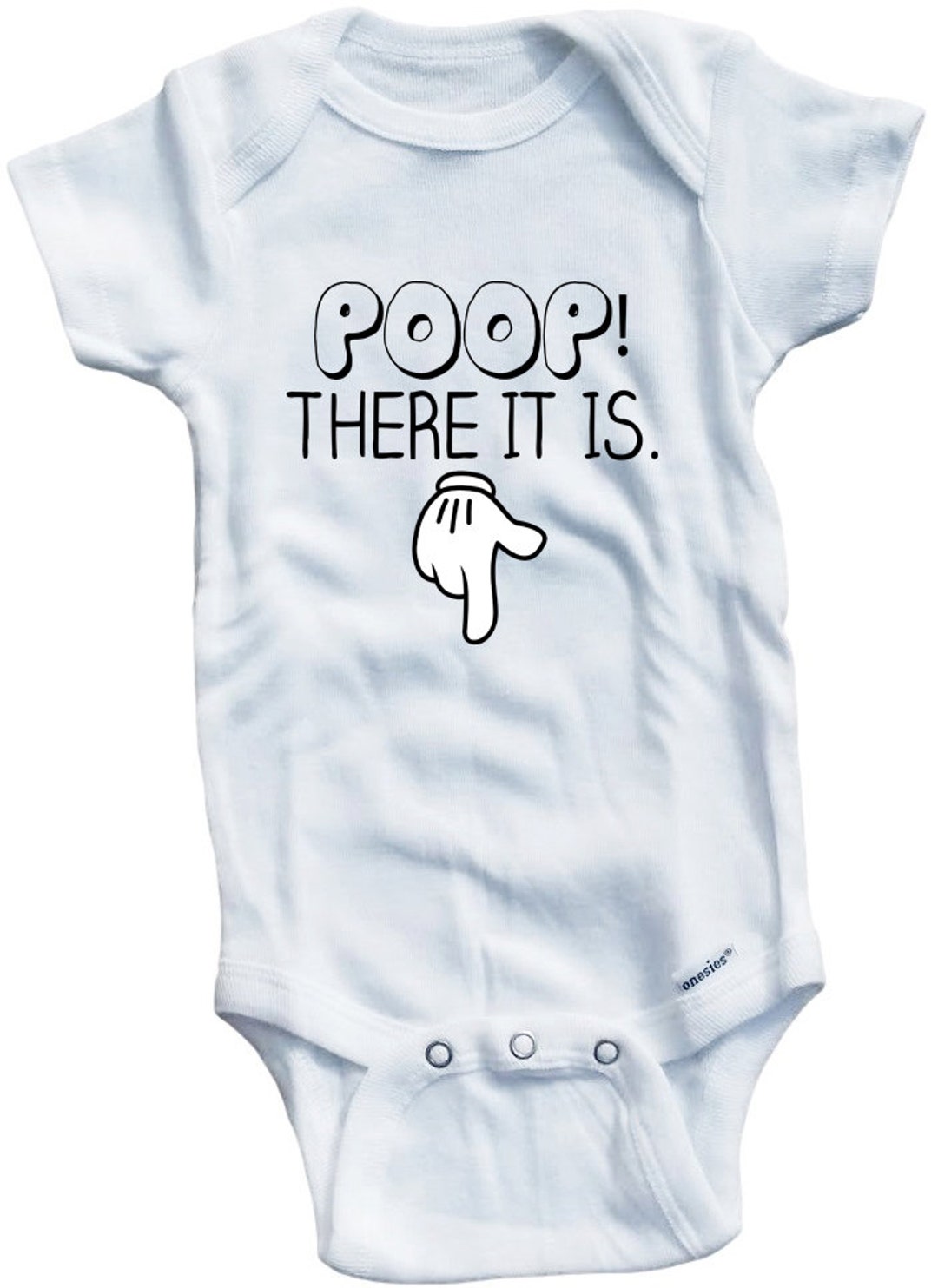 Poop There It is Funny Cute Printed on the Laughing Giraffe - Etsy
