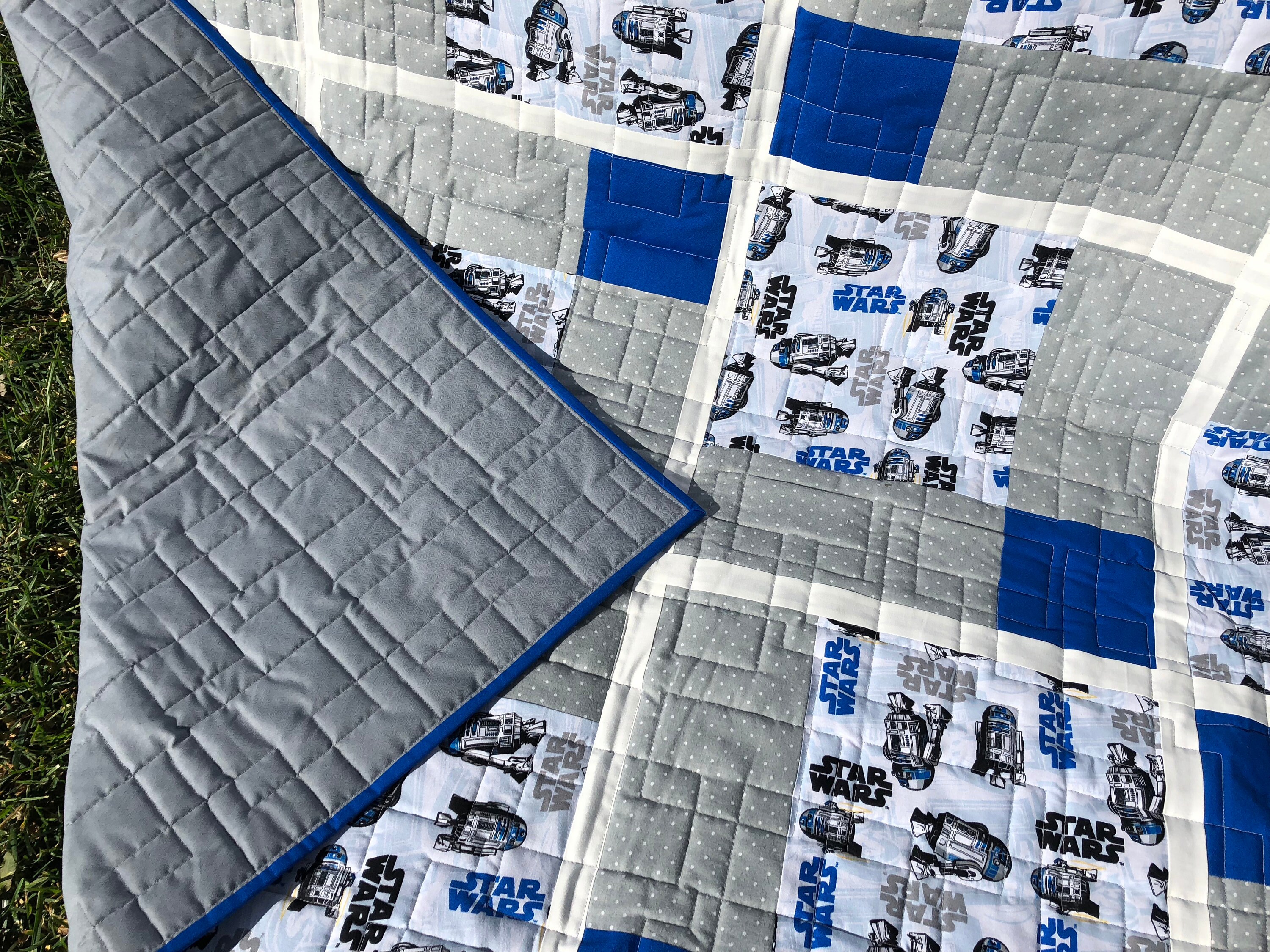 Star Wars R2D2 Throw/lap Quilt - Etsy