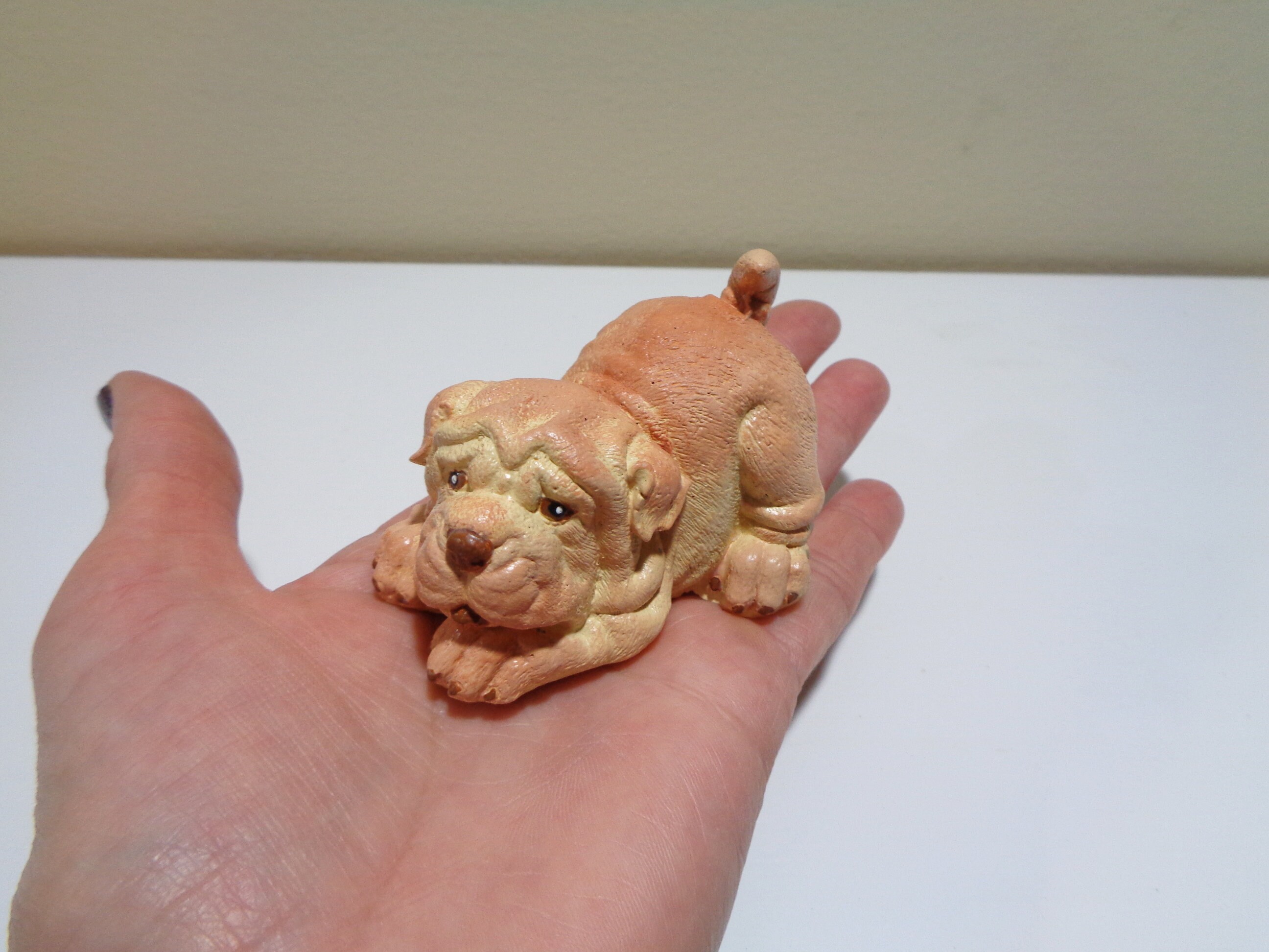 Shar Pei statue Concrete Shar Pei Concrete dog Dog | Etsy