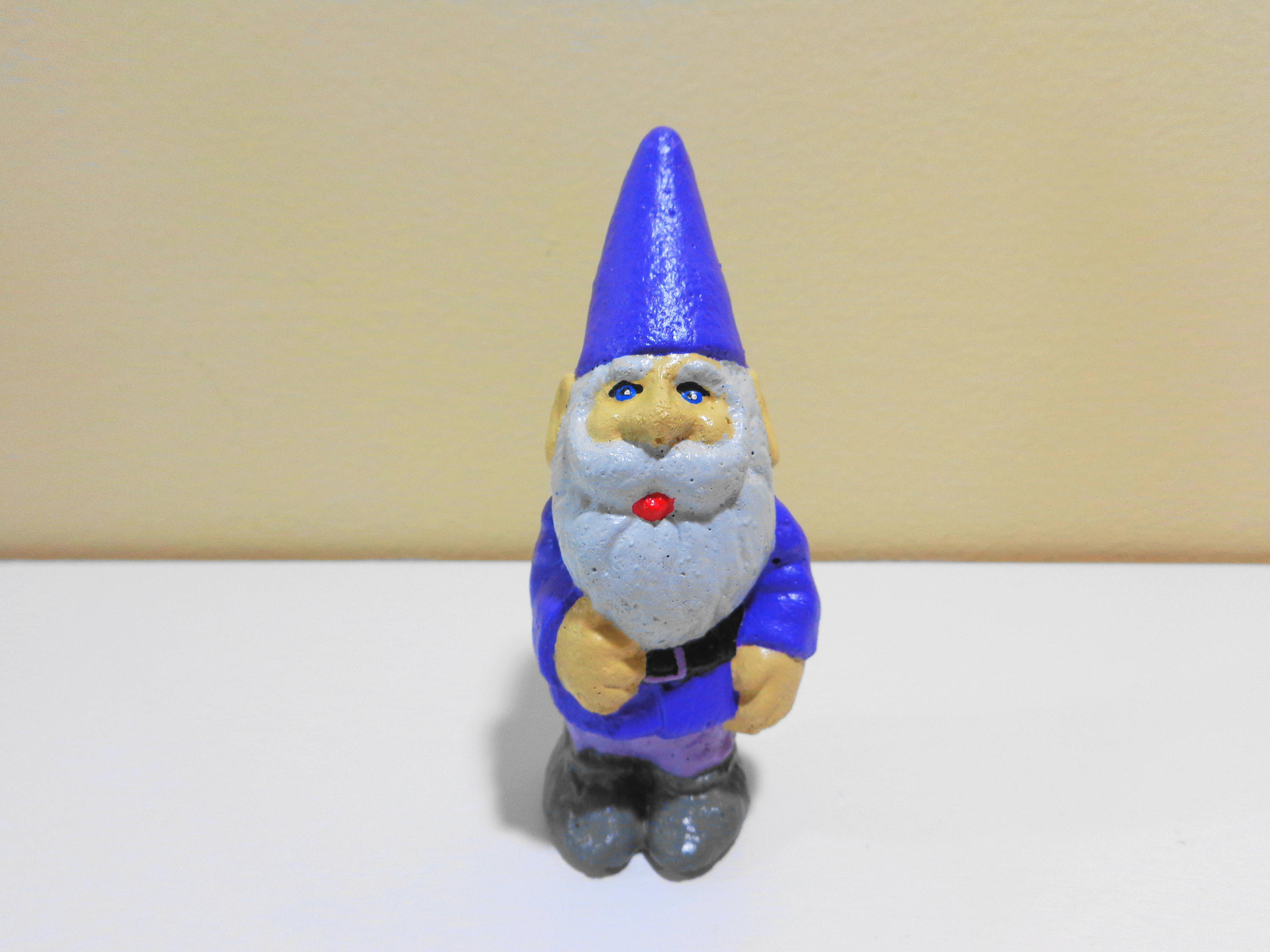 Garden Gnome Miniature Gnome Gnome Statue Concrete Gnome | Etsy