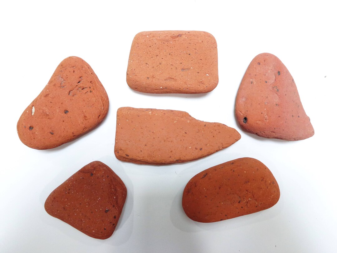 Lake Erie Beach Brick - Terra Cotta Pieces - Beach Stones - Lake Erie ...