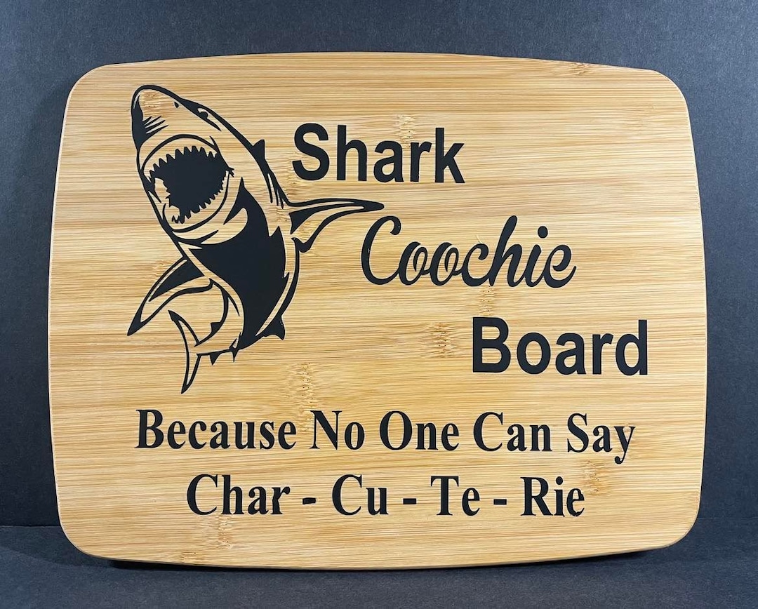 Charcuterie shark Coochie Board - Etsy