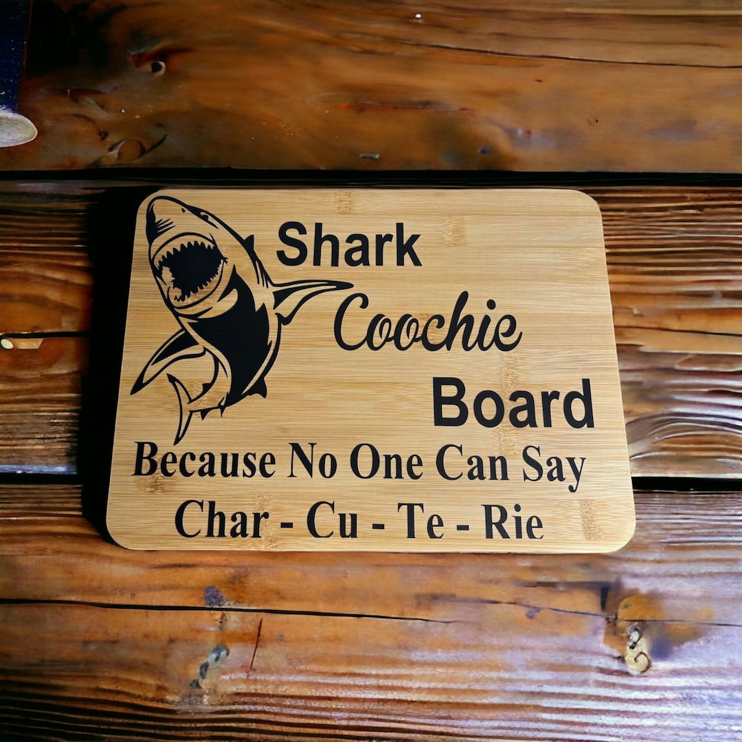 Charcuterie shark Coochie Board - Etsy