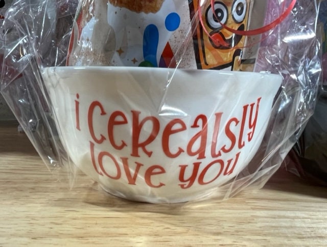 I Cereal-sly Love You Valentine Bowl - Etsy