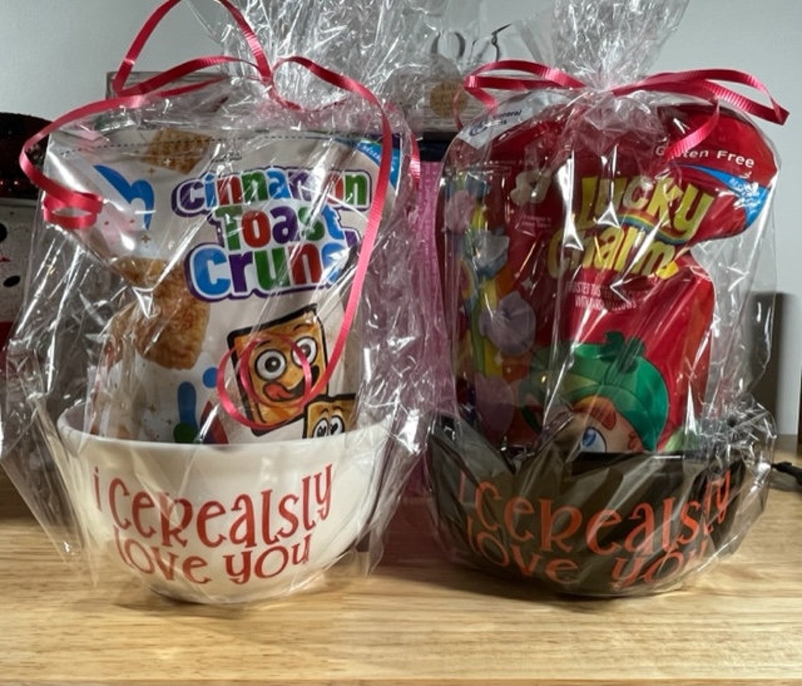 I Cereal-sly Love You Valentine Bowl - Etsy