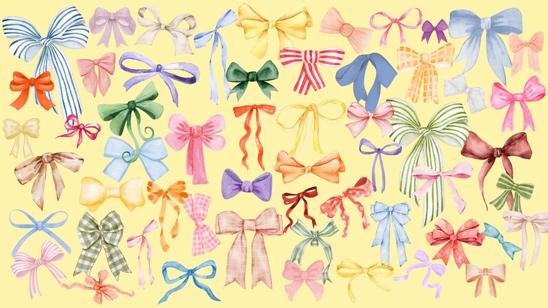 5 Bow Designs *DIGITAL ART* for Frame TV - Etsy