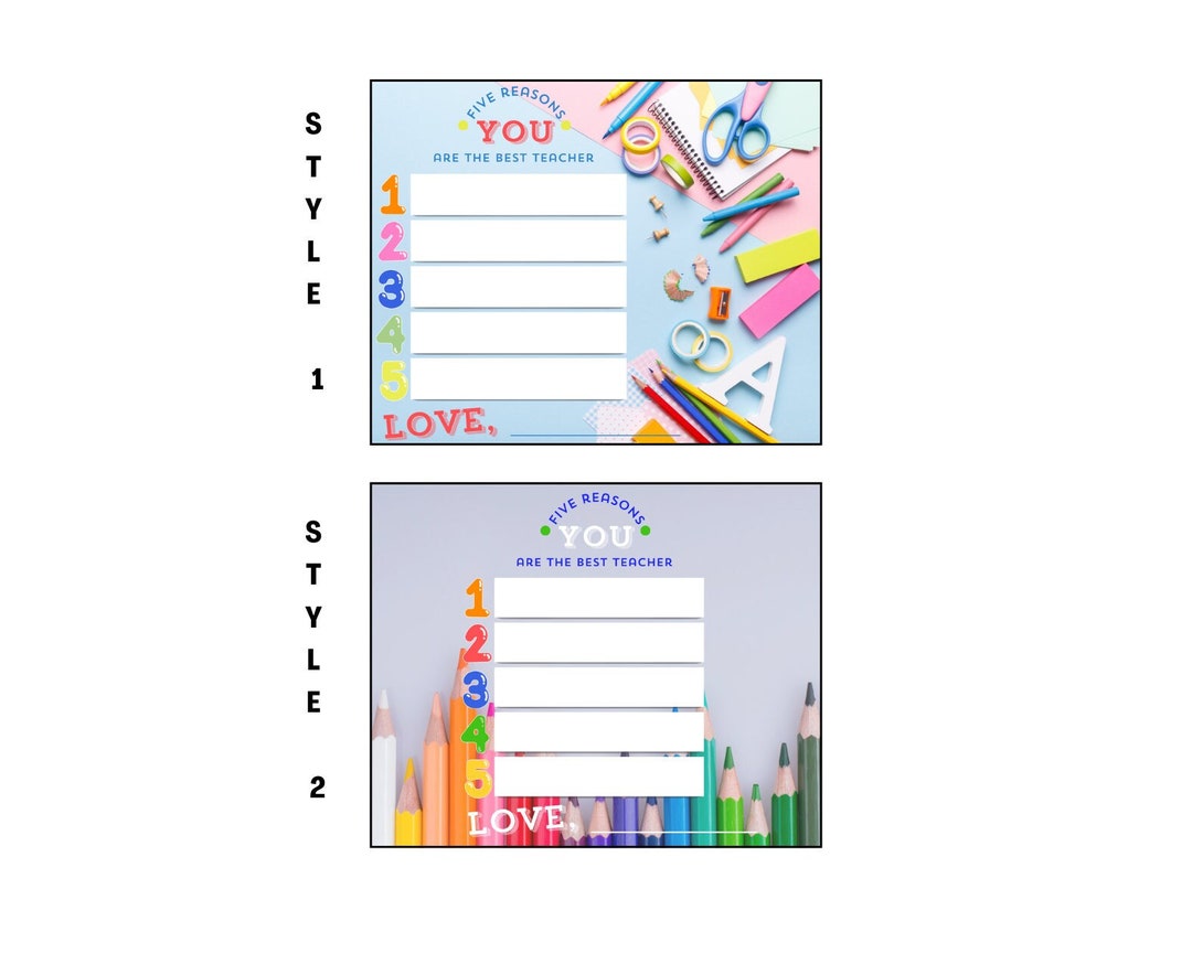 Teacher Note - Appreciate | End of Year | Thank You *DIGITAL DOWNLOAD ...