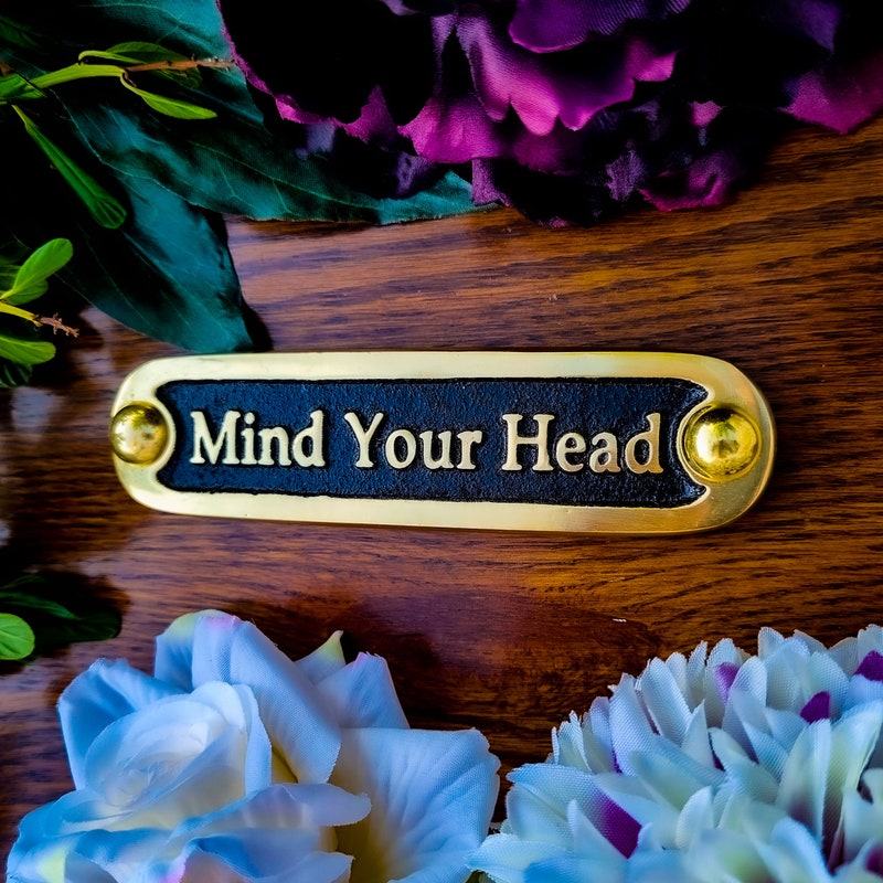 Mind Your Head Signs - Etsy UK