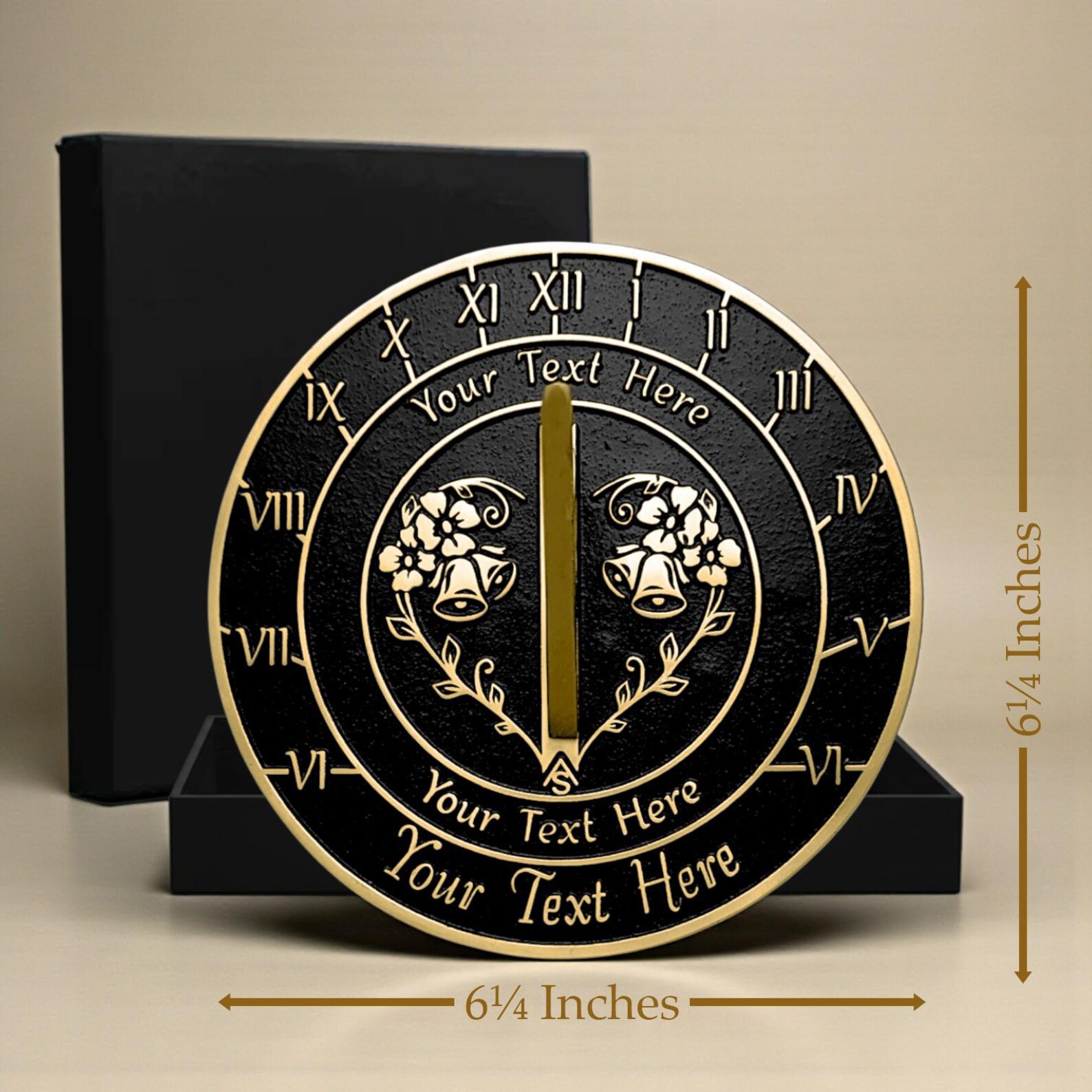 1st Wedding Anniversary Sundial® Gift. Great Gift for Him, Her, Husband ...