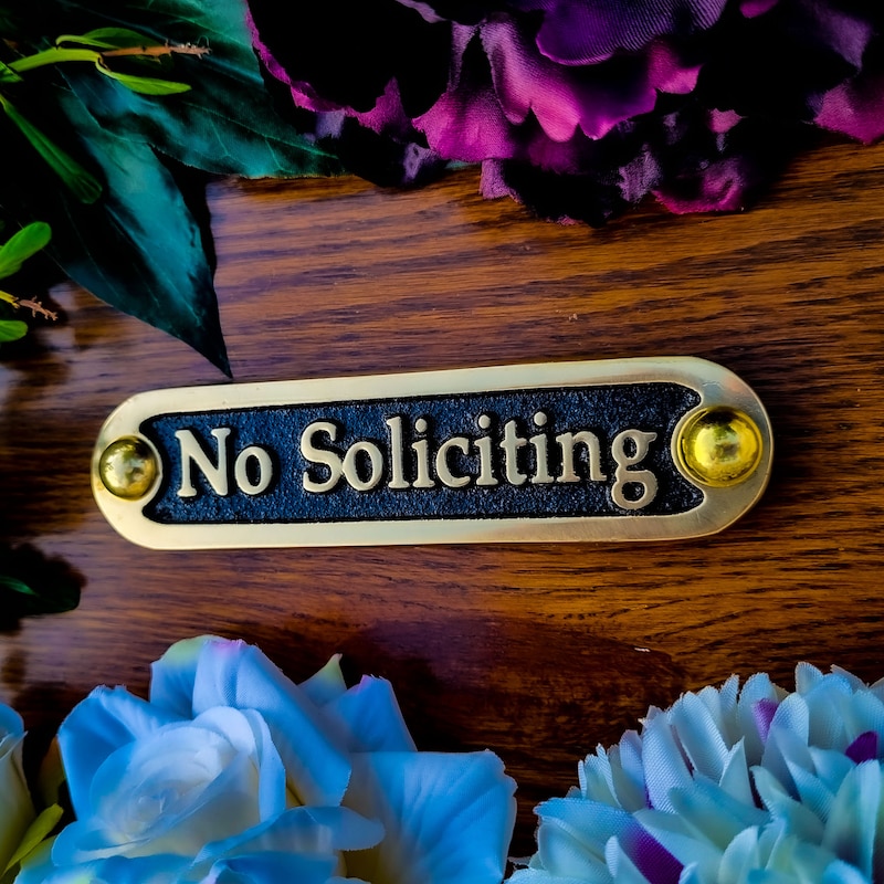 No Soliciting - Etsy