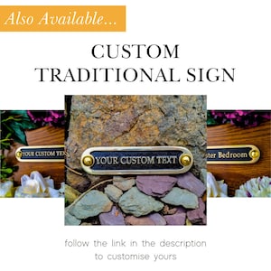 Pee Pee Room Door Sign by Themetalfoundry • Brass House Door Sign ...