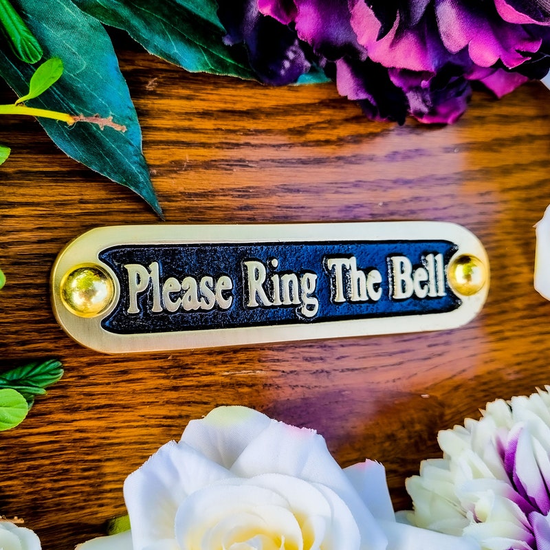 Please Ring Doorbell Sign - Etsy