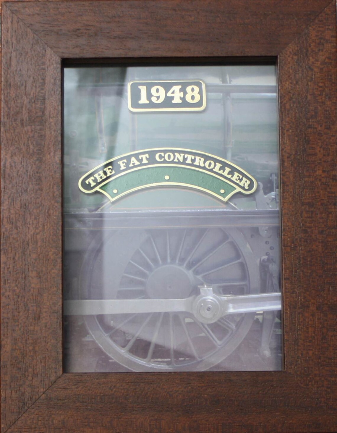 Railway Gift Plaque in Display Case. Ideal Gift for Any Train - Etsy