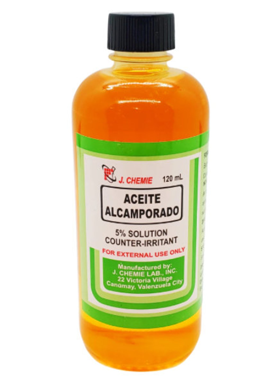 J. Chemie Aceite Alcamporado Essential Oil 120 ml Pack of | Etsy