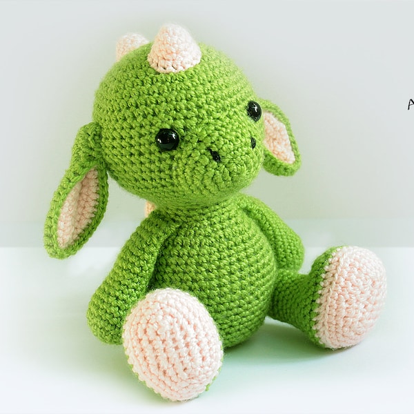 Tiny Crochet Dragon - Etsy