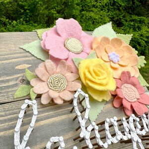 Be Happy String Art, 3D Art, Feel Good Quote, Felt Flower Art, Mental ...