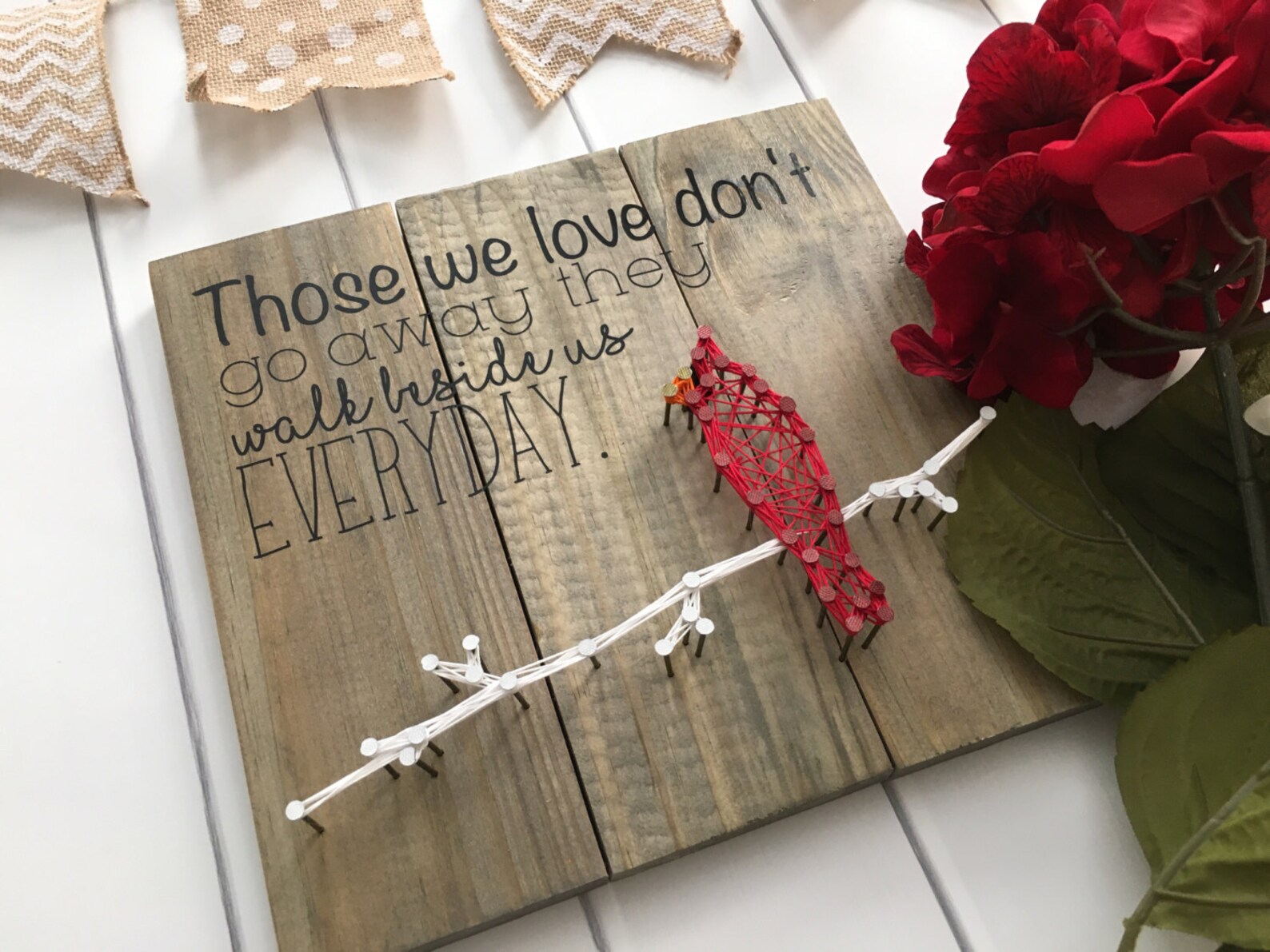 String Art - Customizable String Art - Heartfelt Bird Quote String Art ...