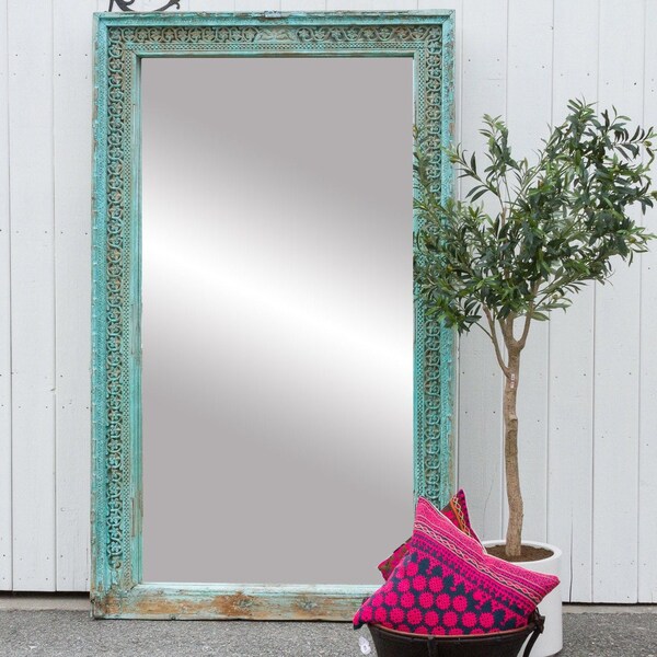 Aqua Mirror - Etsy