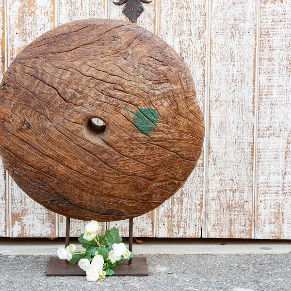 Antique Iron Wheel - Etsy