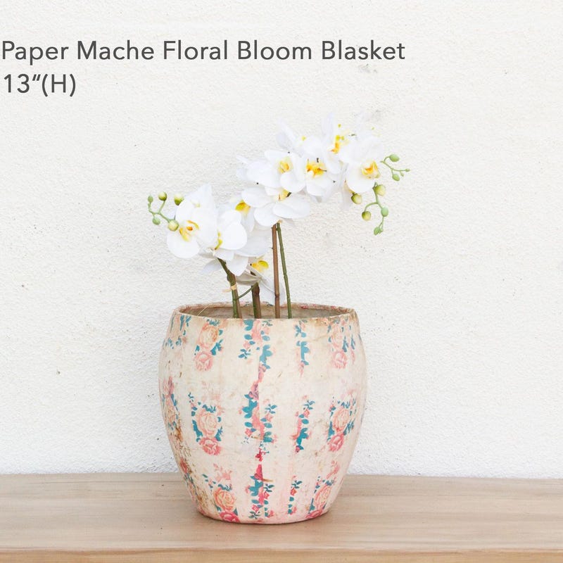 Paper Mache Planter - Etsy