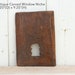 Rustic Antique Niche Small Carved Wood Niche Window Finely - Etsy