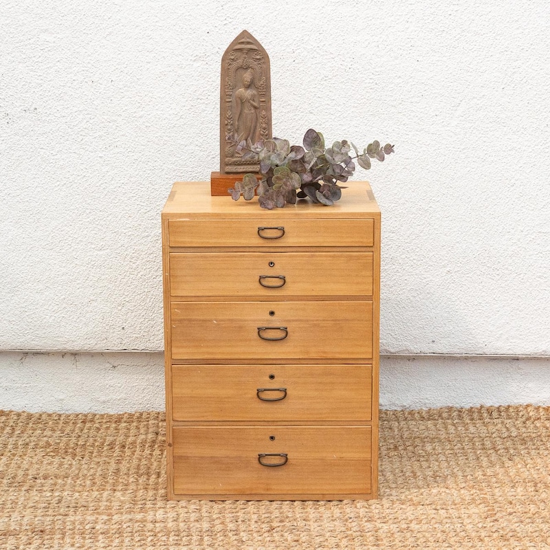 Tansu Nightstand - Etsy