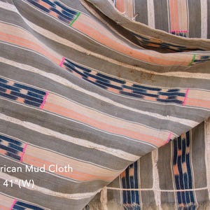 Tutsi Mud Cloth Blanket, Kesi African Mud Cloth, African Mud Cloth ...