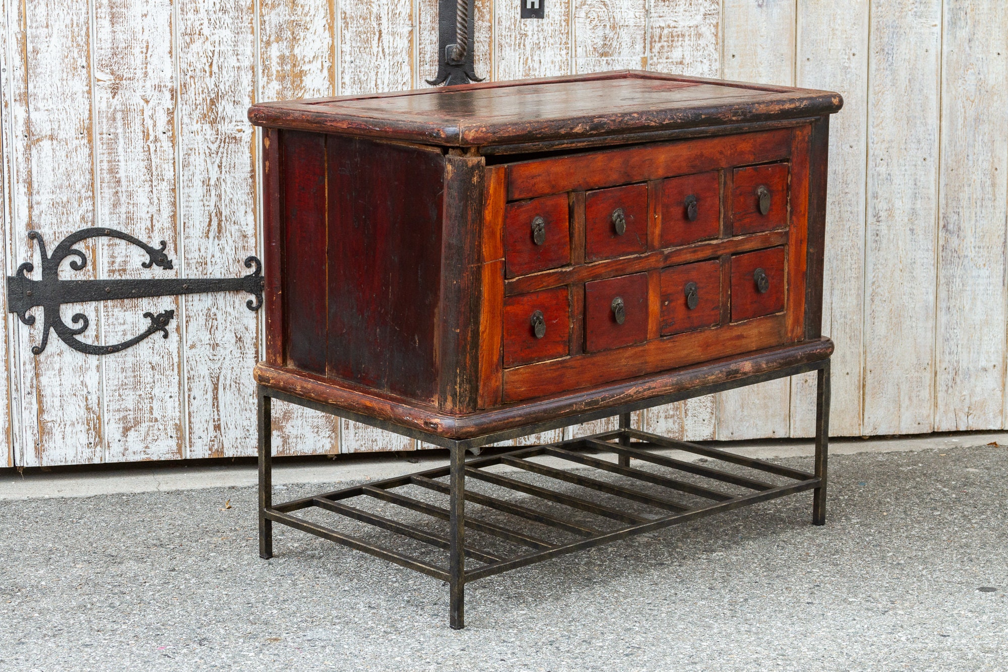 Antique Primitive Chinese Dresser on Standantique Asian | Etsy