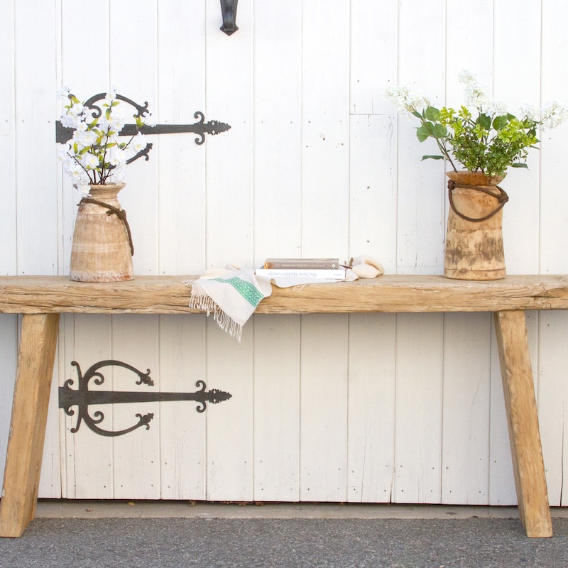 Reclaimed Wood Console Table - Etsy